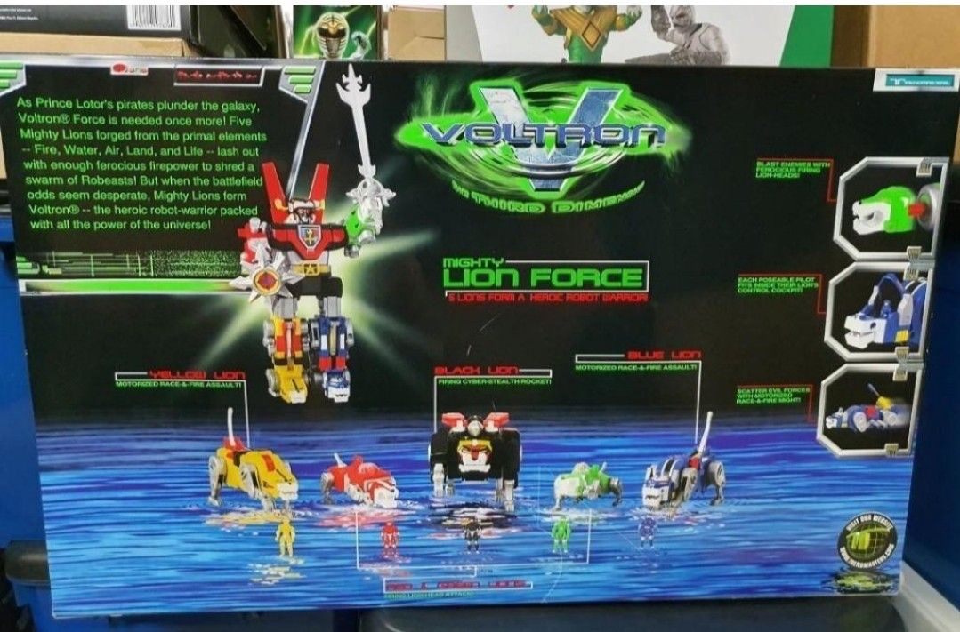 Vintage Trendmaster Voltron The Third Dimension NEW IN BOX, Hobbies ...