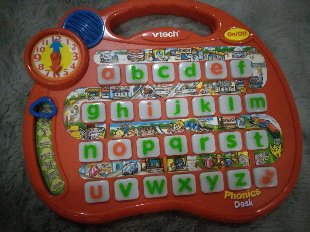 Vtech phonics Desk, Hobbies & Toys, Toys & Games on Carousell
