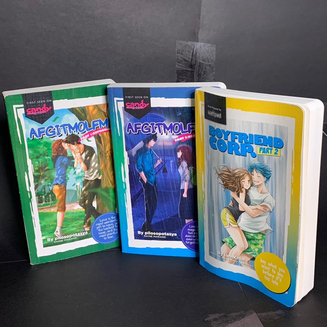 Wattpad Books: Boyfriend Corp 2, AFGITMOLFM 1&2, Hobbies & Toys, Books ...