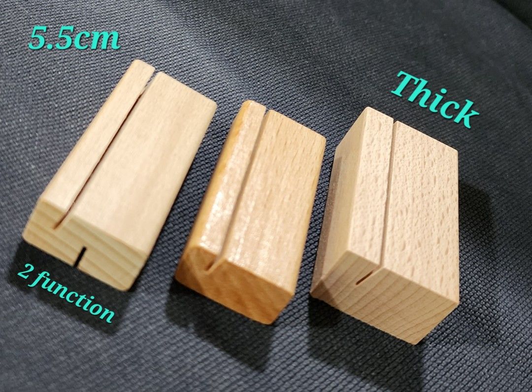 Wooden Card Holder Singapore, Table Card Holder Singapore, Wooden Place ...
