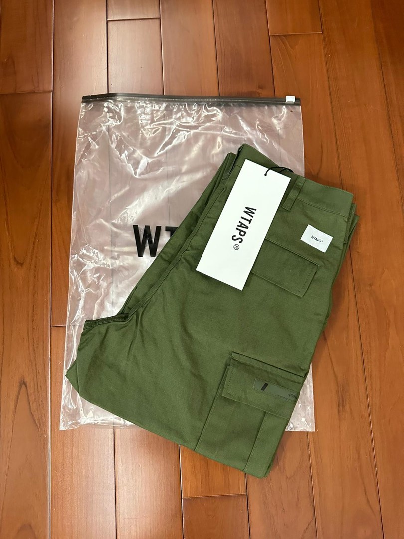 Wtaps Jungle stock / trousers / NYCO . Ripstop (Olive), 男裝, 褲＆半截裙, 長褲 - Carousell