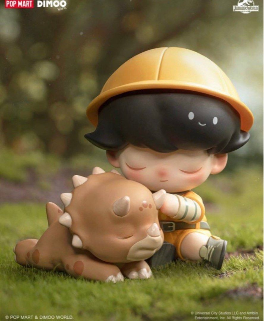 WTS Dimoo Dinosaur series - Hug a dinosaur, Hobbies & Toys, Toys ...