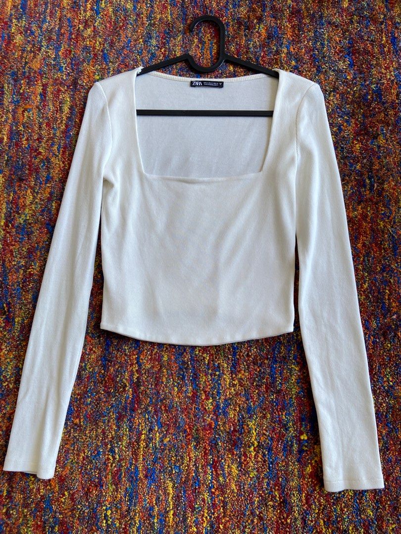 Zara Tops, Women's Fashion, Tops, Blouses on Carousell