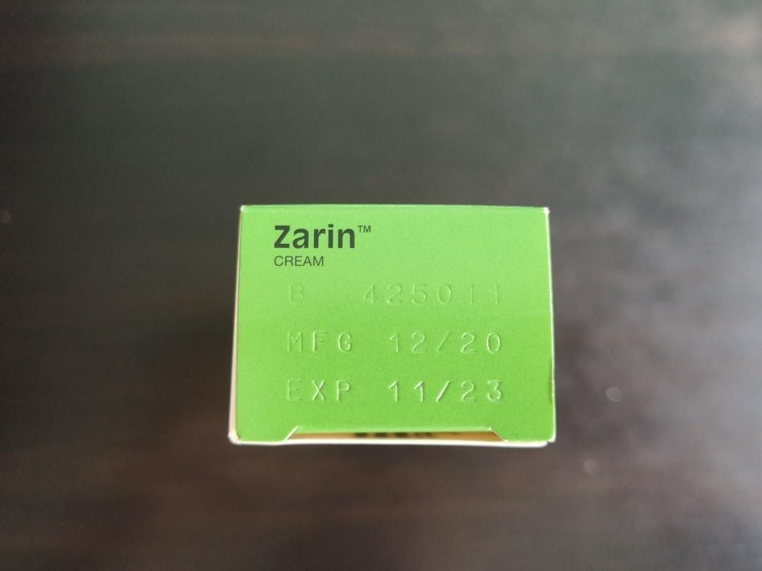 Zarin Anti Fungal Cream *FREE normal postage*, Beauty & Personal Care ...