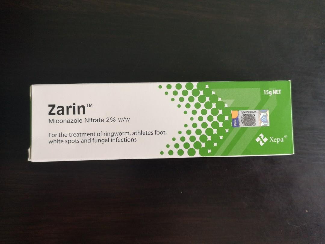 Zarin Anti Fungal Cream *FREE normal postage*, Beauty & Personal Care, Foot Care on Carousell
