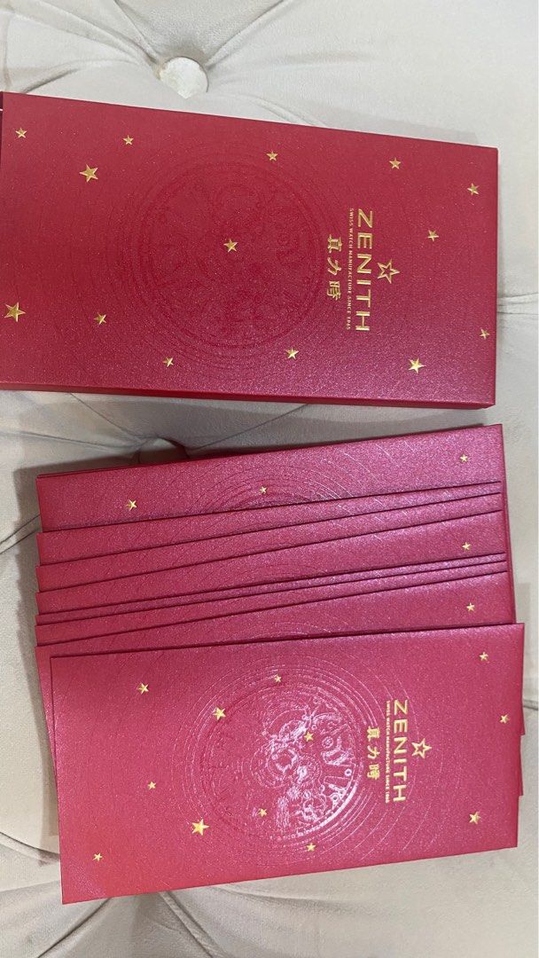 Zenith Red Packets - 10 pcs each box, Hobbies & Toys, Stationery ...