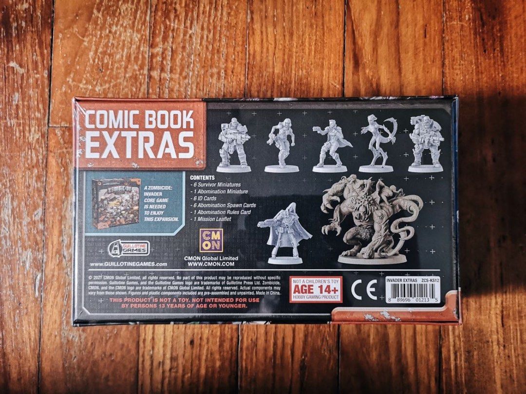 Zombicide: Invaders Comic and comic book extra, Hobbies & Toys, Toys & Games on Carousell
