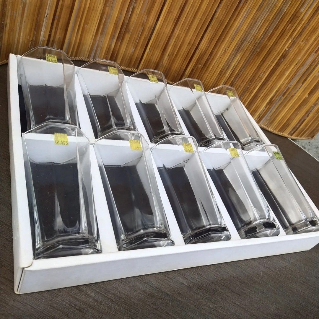 10s Kamei Glass Gift Set, Furniture & Home Living, Kitchenware & Tableware, Water Bottles ...