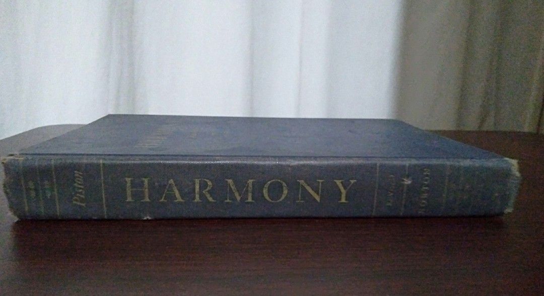 1948 "Harmony" by Walter Piston (Revised Edition), Hobbies & Toys, Books & Magazines, Textbooks ...