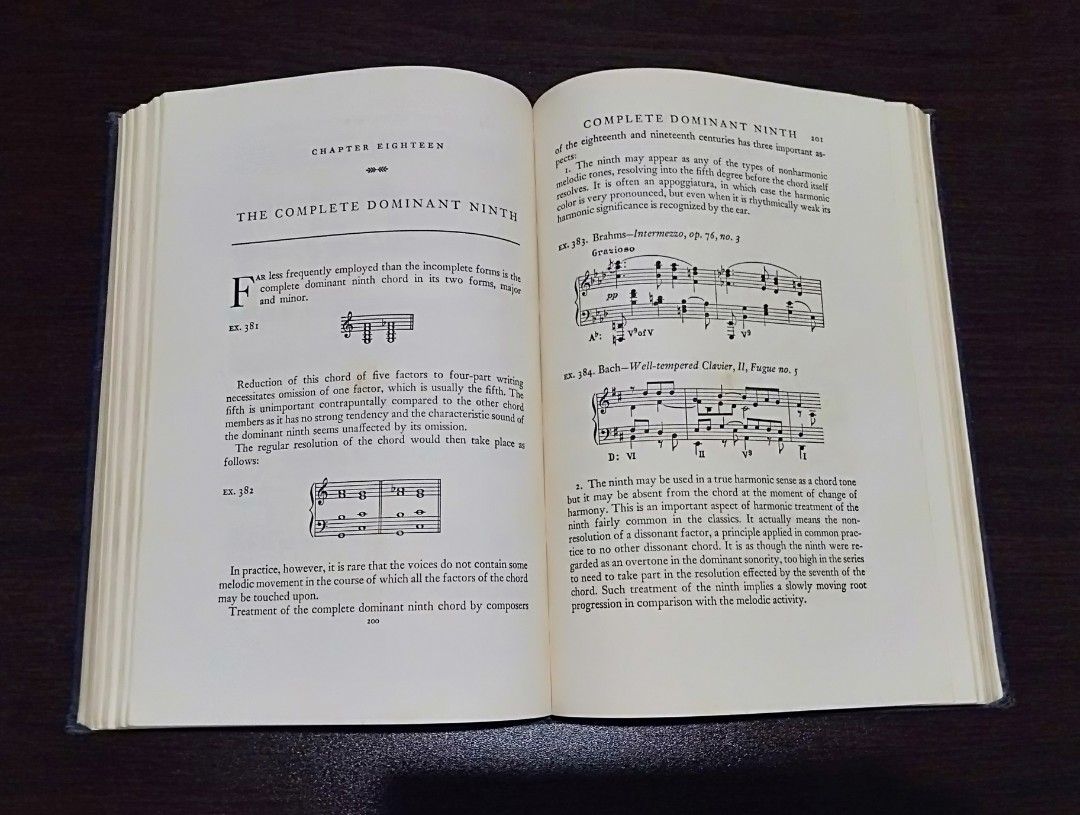 1948 "Harmony" by Walter Piston (Revised Edition), Hobbies & Toys ...