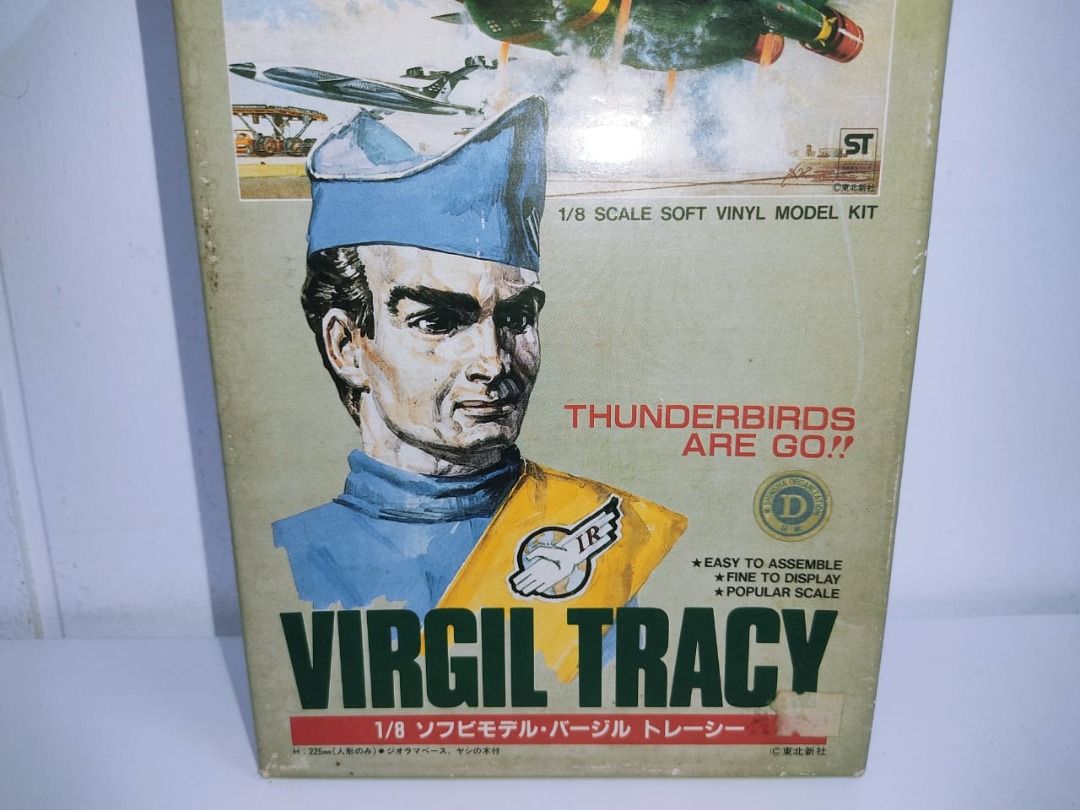 1992 IMAI THUNDERBIRD VIRGIL TRACY SOFT VINYL MODEL, Hobbies & Toys ...