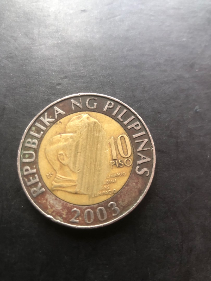 2003 10 peso error coin, Hobbies & Toys, Memorabilia & Collectibles ...