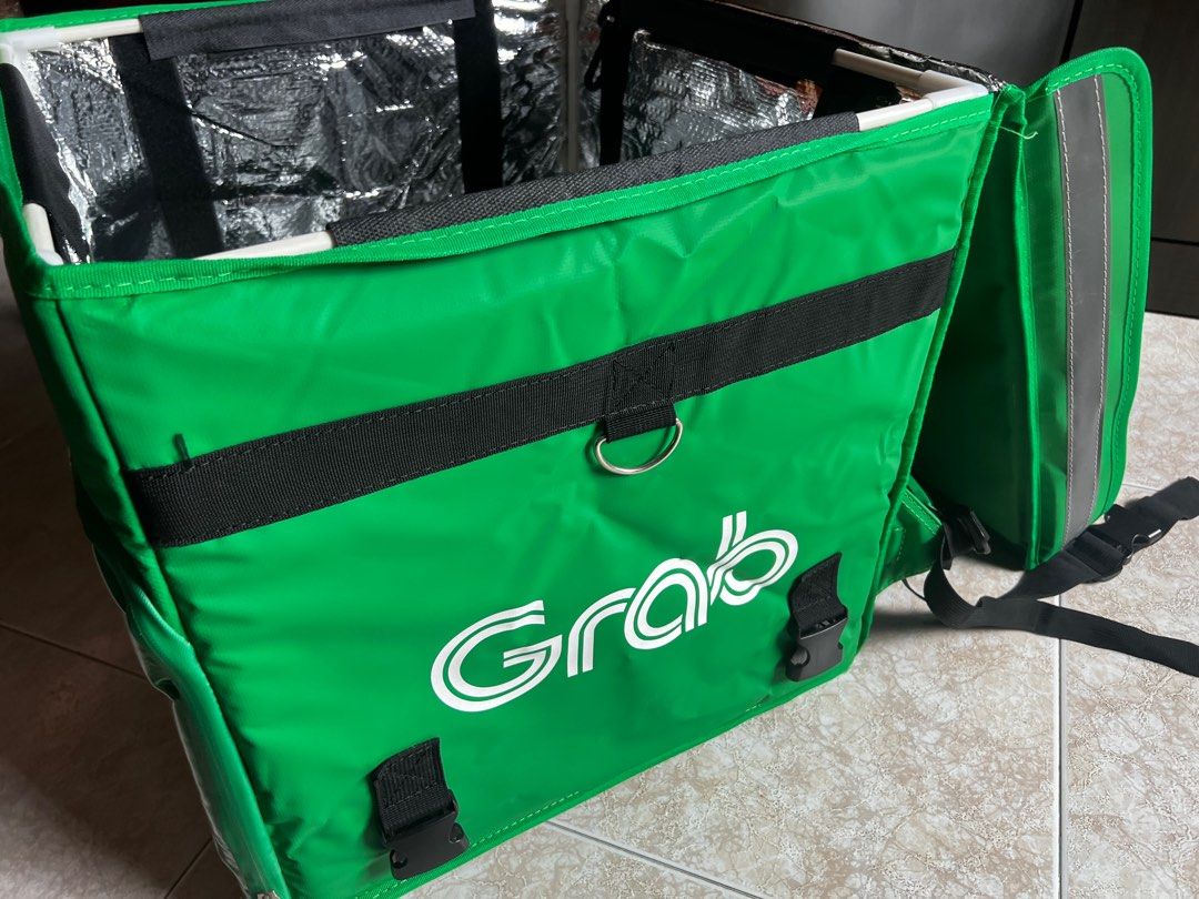 2022 Grab delivery bag, Motorcycles, Motorcycle Accessories on Carousell