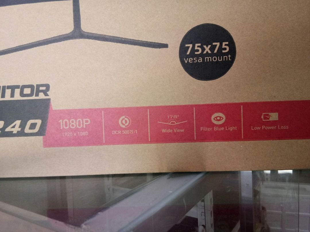 24 WIDE IPS FRAMELESS SEMI CURVED MMA MONITOR, Computers & Tech, Parts ...