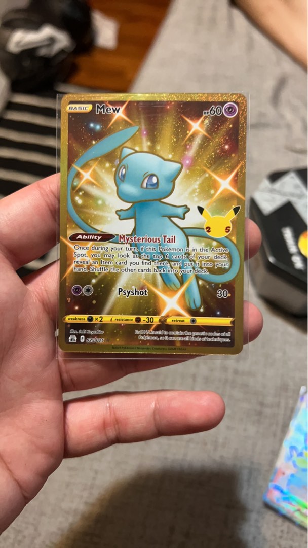 25th Anniversary “MEW” Pokémon celebration, Hobbies & Toys, Toys ...