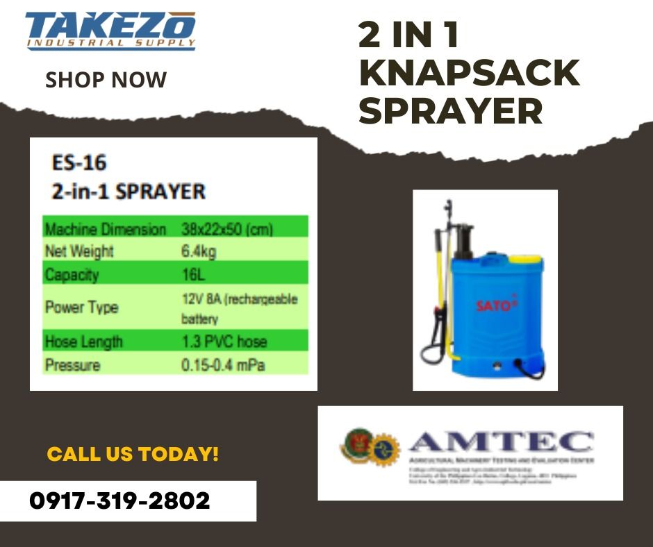 2 IN 1 KNAPSACK SPRAYER, Commercial & Industrial, Construction Tools & Equipment on Carousell
