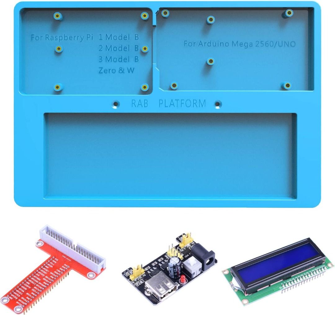 3422) BONROB Raspberry Pi 4 Model B 3B+ Starter Learning Kit, with GPIO ...