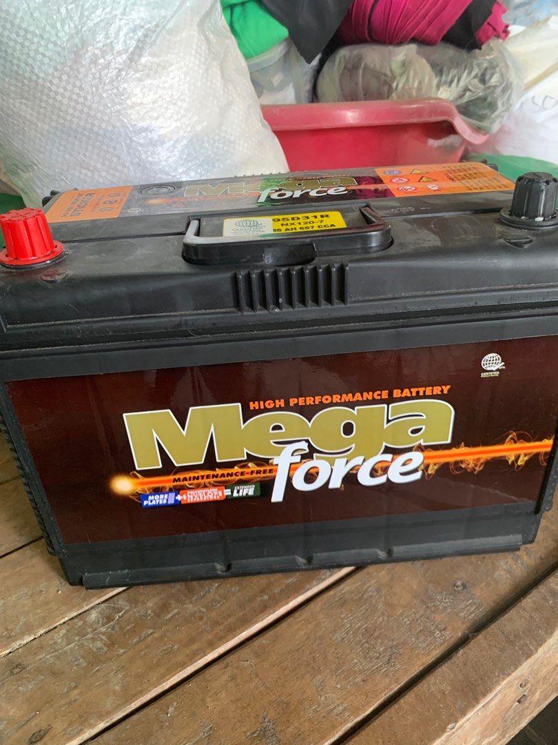 3sm battery reverse for toyota hi ace once lang nagamit, Car Parts ...