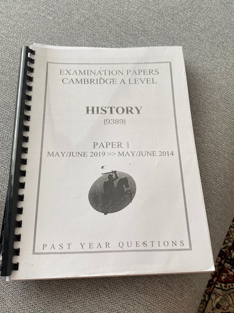 9389 History A level Past year Paper 1 and 2, Hobbies & Toys, Books ...