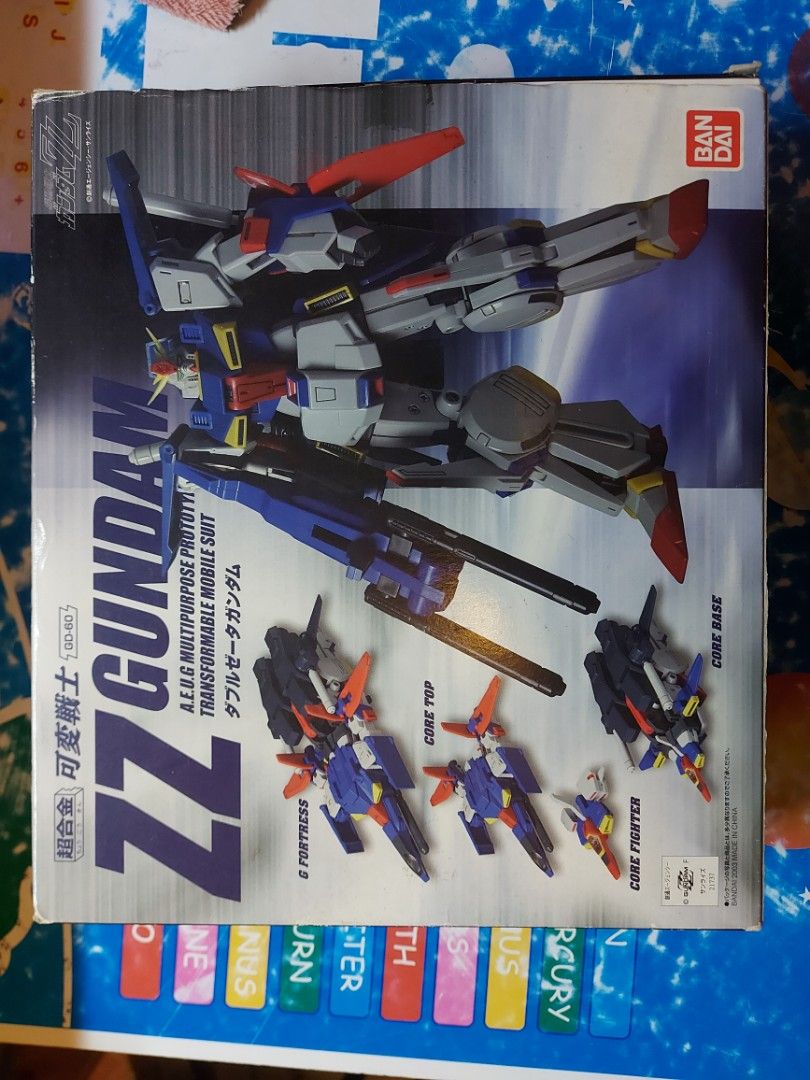 超合金 gd-60 zz gundam 可變戰士 高達, 興趣及遊戲, 玩具 & 遊戲類 - Carousell