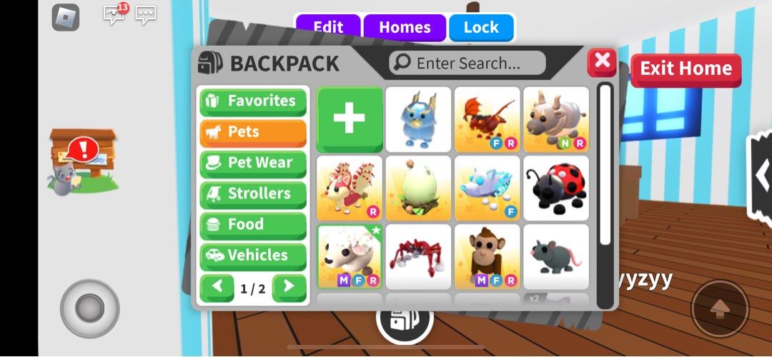 Adopt me pets selling whole inventory, Video Gaming, Video Games ...