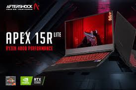 aftershock apex 15r lite, Computers & Tech, Laptops & Notebooks on ...