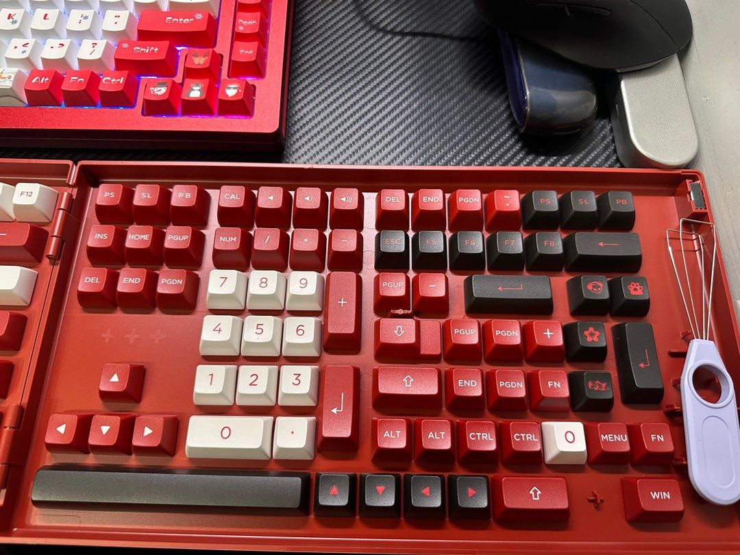 Akko Chicago Keycap PBT, 電腦＆科技, 電腦周邊及配件, 電腦鍵盤及相關產品 - Carousell