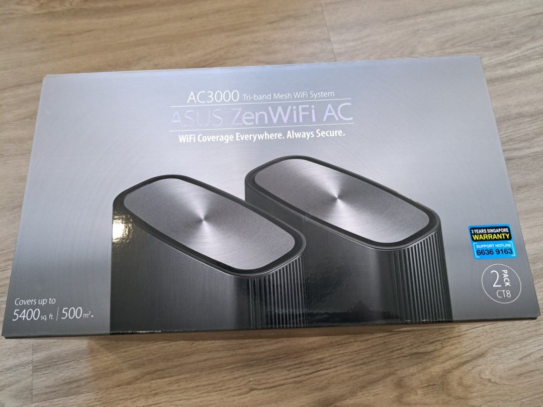 Asus CT8 Zen Wifi Mesh (single node), Computers & Tech, Parts ...
