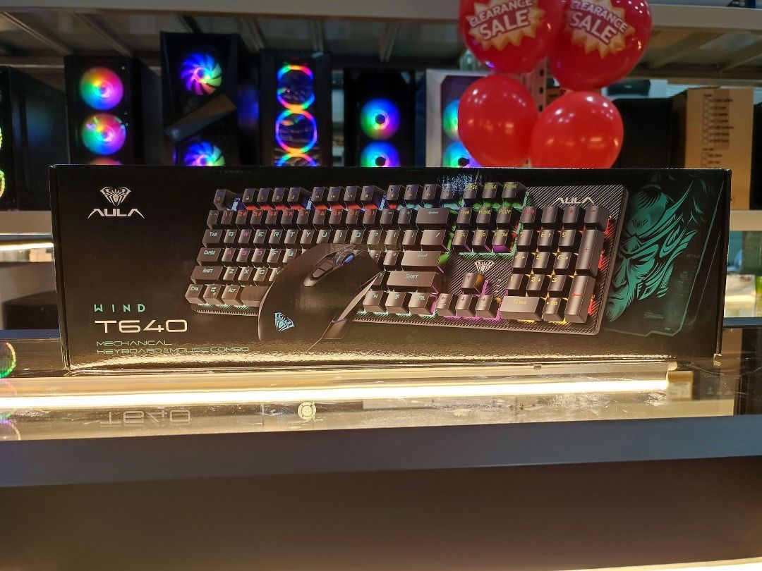 AULA T640 KEYBOARD MOUSE BUNDLE, Computers & Tech, Printers, Scanners ...