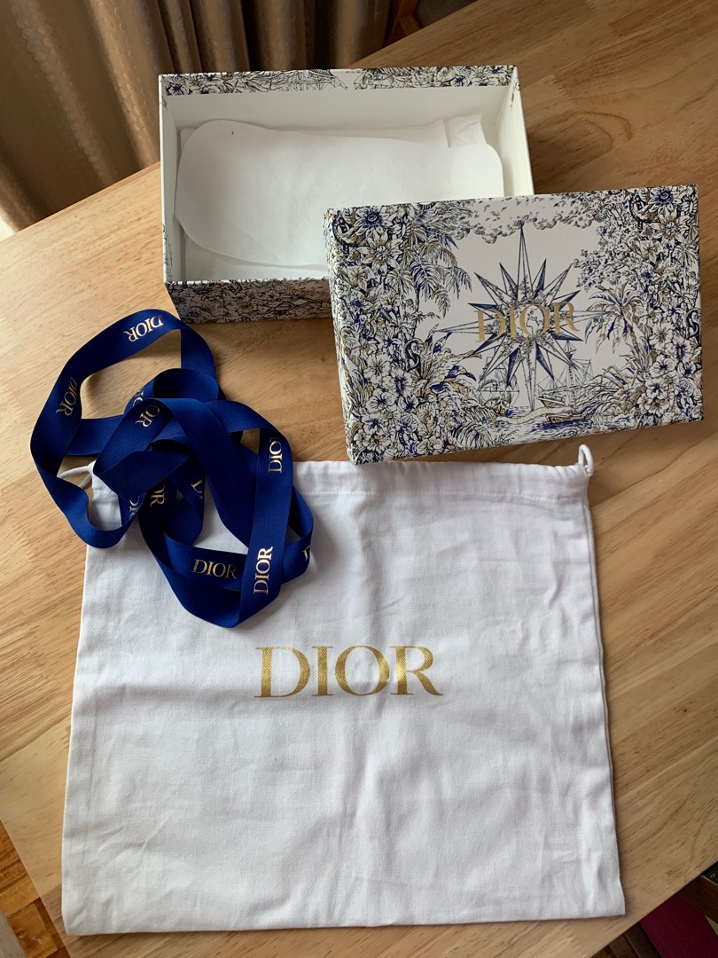 AUTHENTIC DIOR BOX AND DUST BAG, Luxury, Bags & Wallets on Carousell