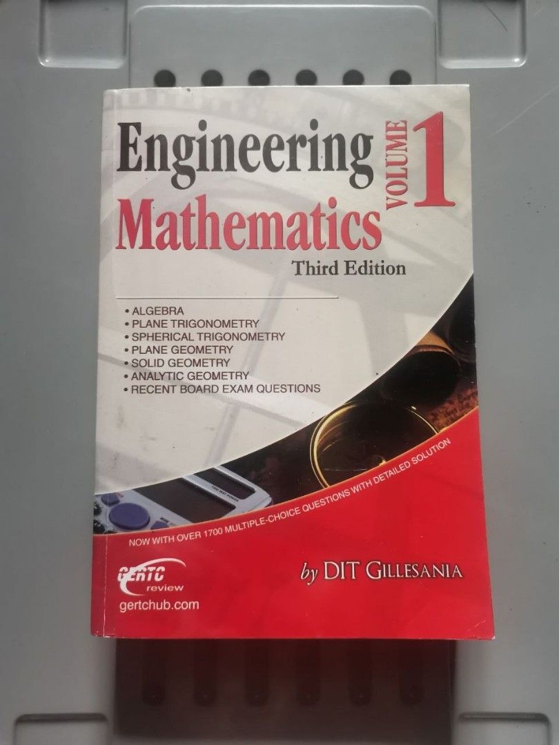 (Authentic) Engineering Mathematics Volume 1 & 2 (3rd Edition) by DIT ...
