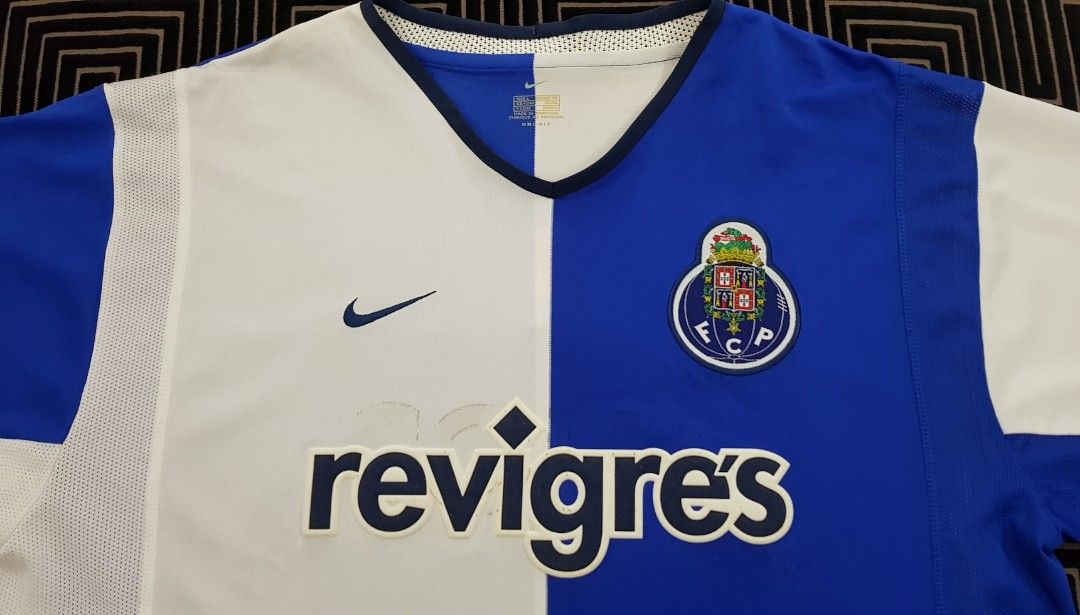 Authentic FC Porto Home 2001 Jersey., Men's Fashion, Activewear on ...