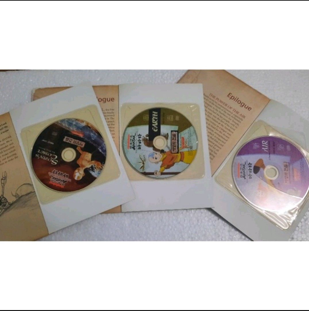 AVATAR THE LEGEND OF AANG: BOOKS & AUDIO CD BOXSET, Hobbies & Toys ...