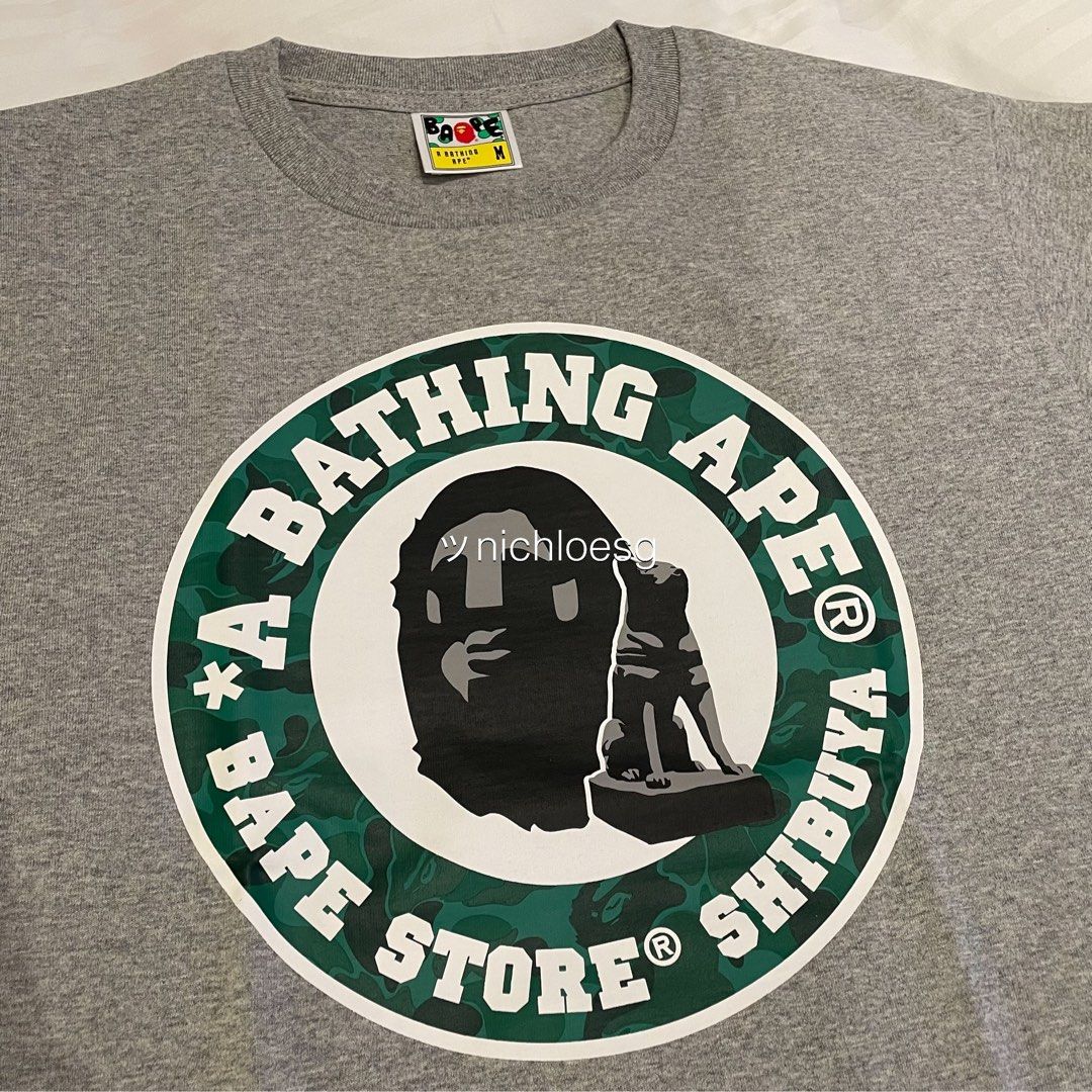 BAPE SHIBUYA STORE EXCLUSIVE TEE, Men's Fashion, Tops & Sets, Tshirts ...