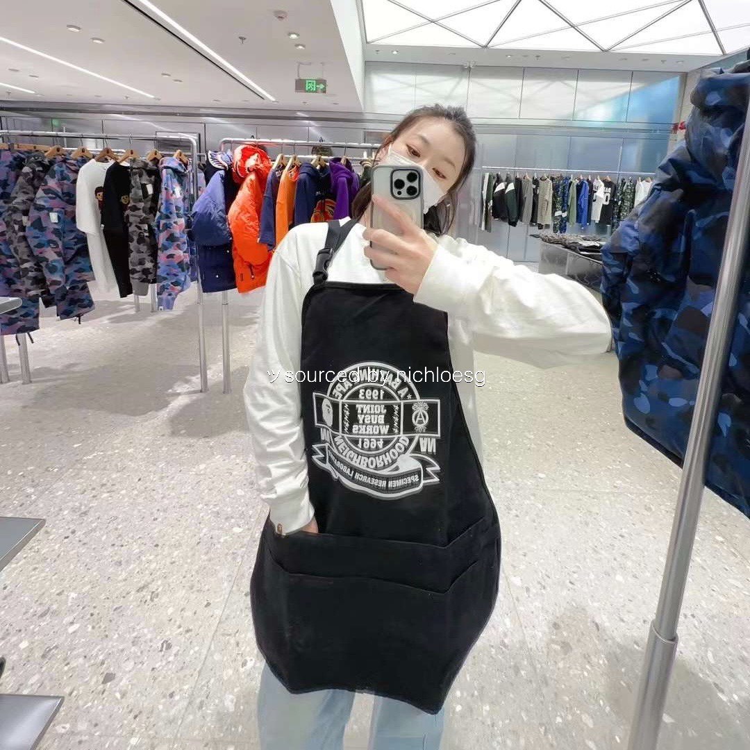 BAPE X NEIGHBORHOOD APRON, Furniture & Home Living, Kitchenware ...