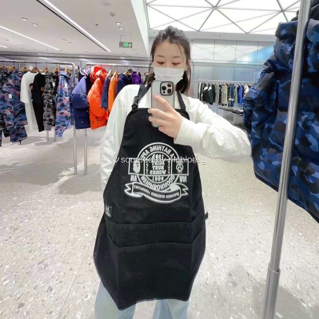 BAPE X NEIGHBORHOOD APRON, Furniture & Home Living, Kitchenware ...