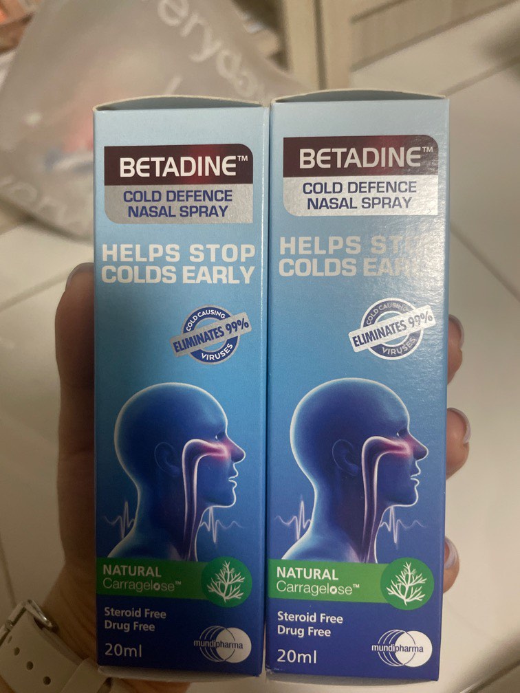 Betadine cold defense nasal spray, Beauty & Personal Care, Sanitisers ...