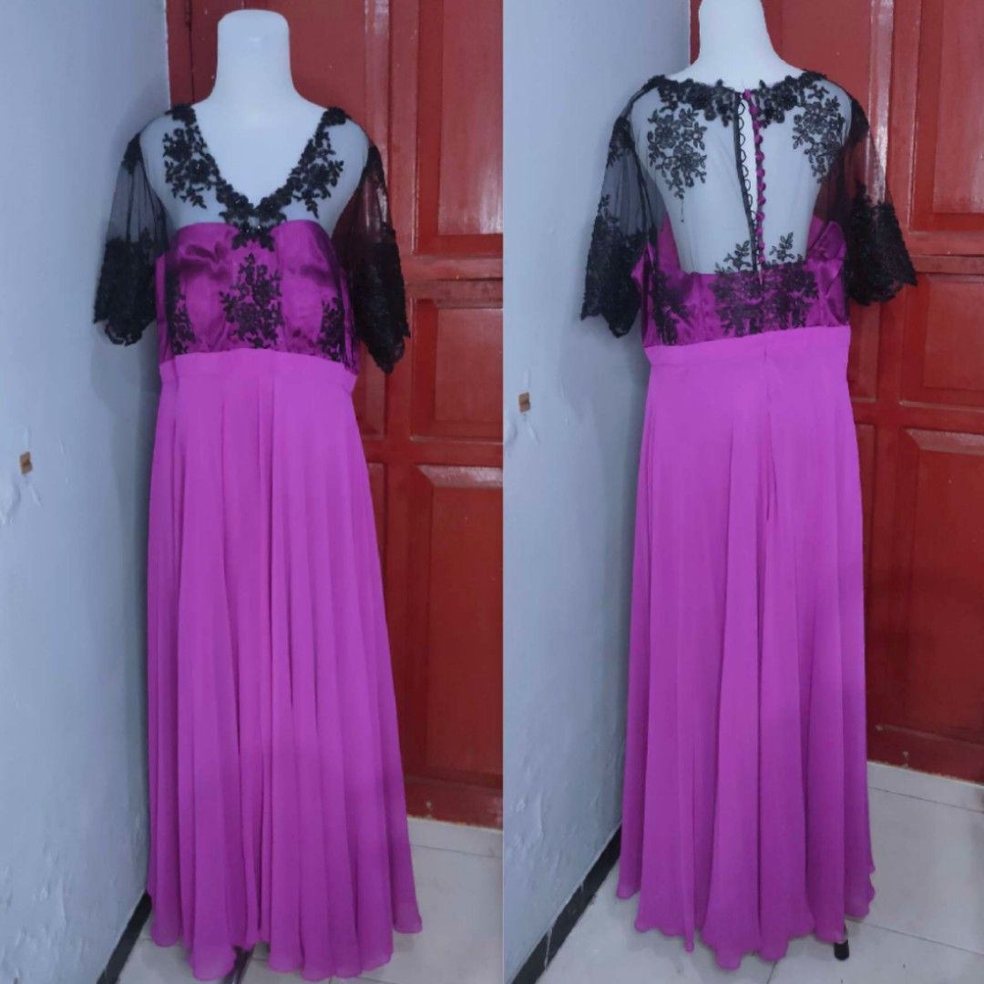 Big Size Gaun Pesta Gaun Prewedding Gaun lamaran dress kondangan party ...