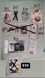 BL/YAOI/MANHWA merch clearance . under the green light , radio storm ...