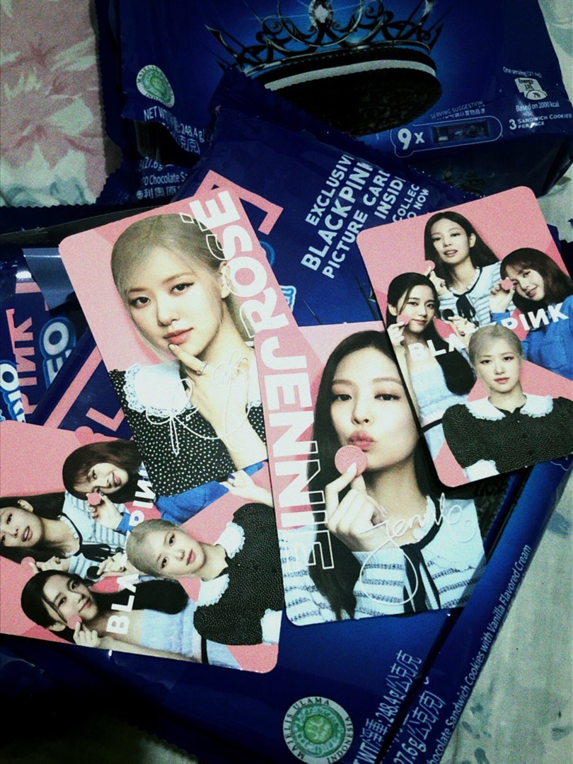 Blackpink x Oreo pc, Hobbies & Toys, Memorabilia & Collectibles, K-Wave ...