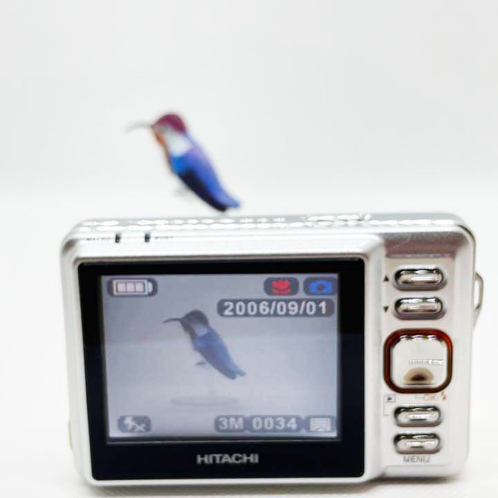 [BMC] Hitachi I.mega HDC-504 (5MP) Silver Digital Compact (used) **CCD Sensor**, Photography ...
