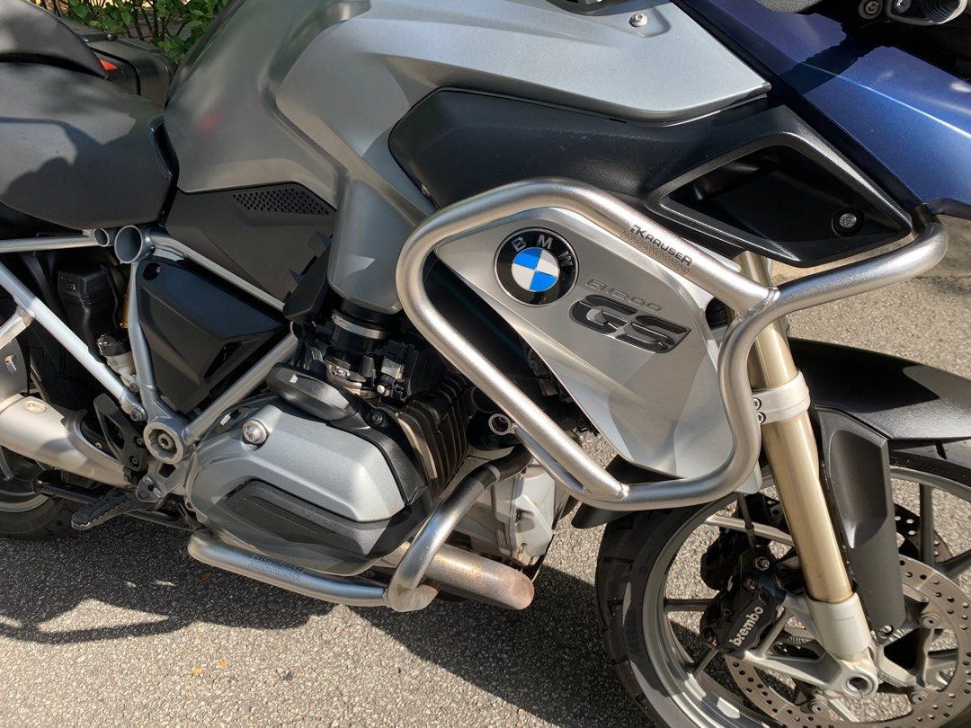 BMW R1200GS Keyless Model Frozen Dark Blue Metallic Color. One Mature ...