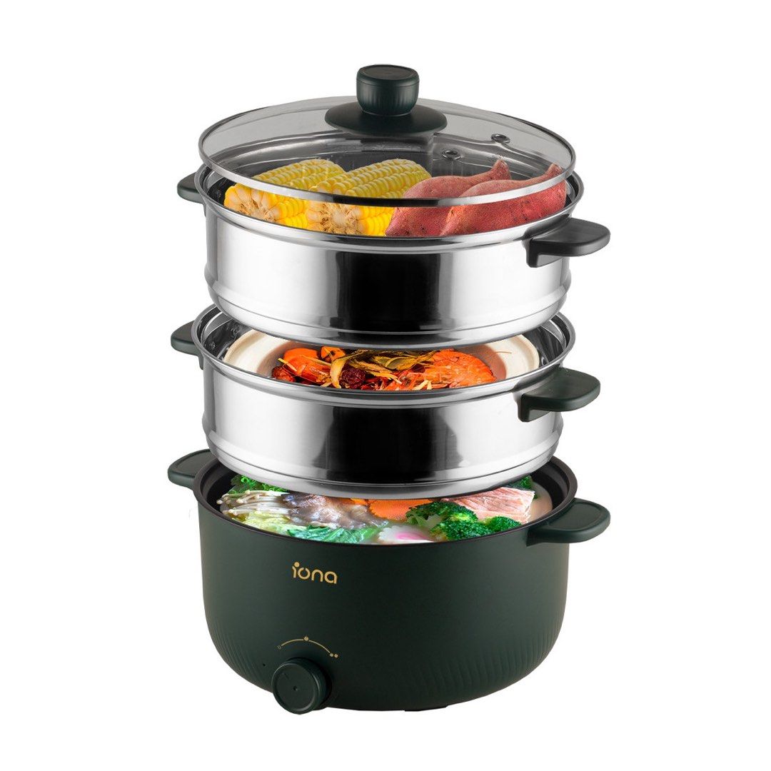 BNIB IONA 6L Multi Steamer, TV & Home Appliances, Kitchen Appliances ...