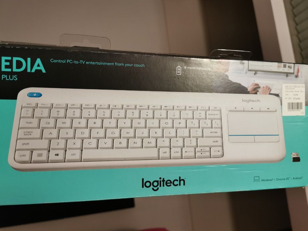 BNIB Wireless Keyboard and touchpad, Computers & Tech, Parts & Accessories, Computer Keyboard on ...