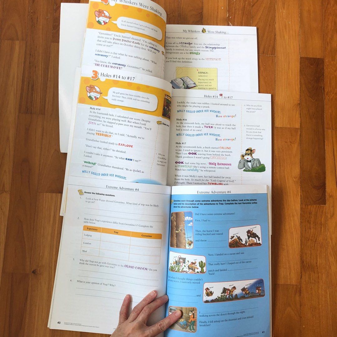 Brand new primary P2 P3 P4 P5 P6 assessment books English model ...