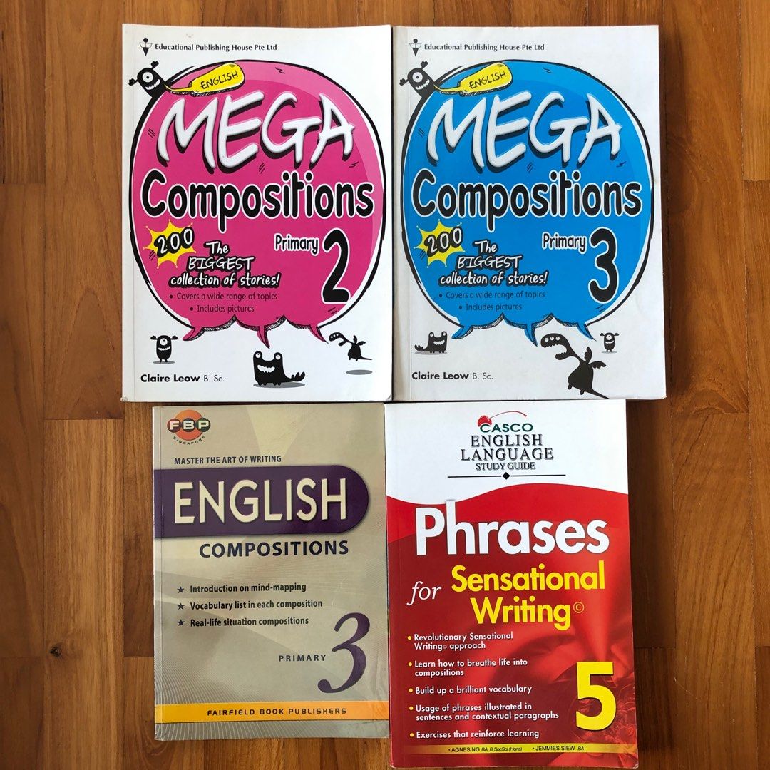 Brand new primary P2 P3 P4 P5 P6 assessment books English model ...
