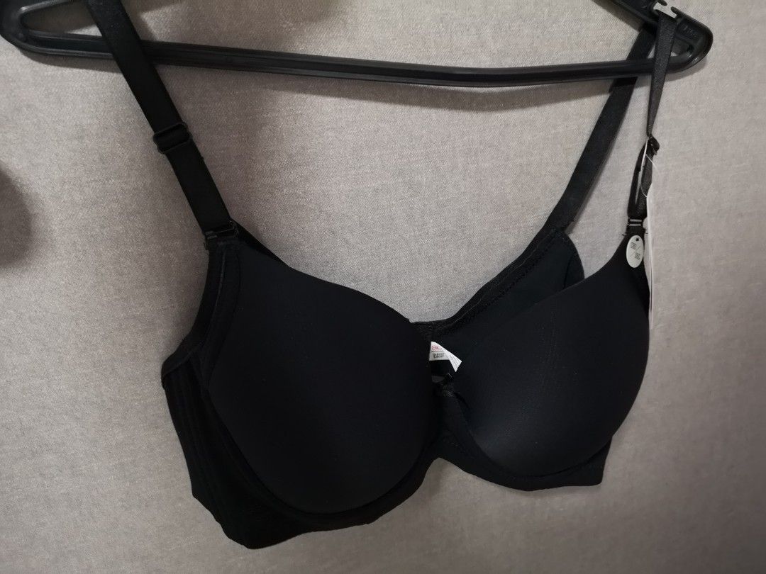 Sorella black bra C80 with under wired * BRAND NEW, Women's Fashion ...
