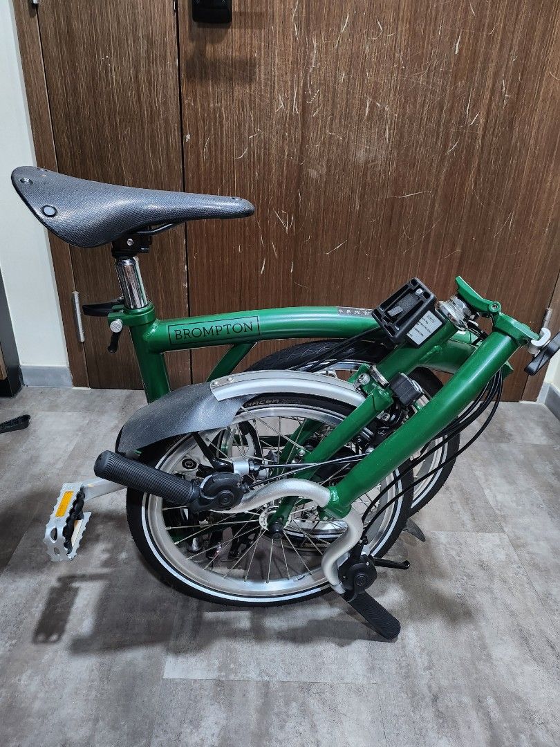 Brompton M6L racing green, Sports Equipment, Bicycles & Parts, Bicycles ...