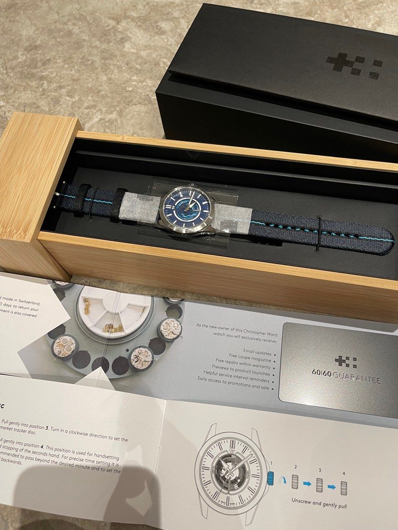 C63 TradeTime Watch - Christopher Ward x TradingView [Limited to 500 ...