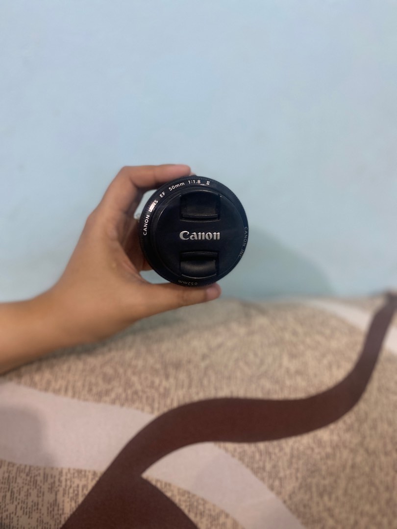 Canon Lens 50mm 1:18 diamter-52mm, Photography, Lens & Kits on Carousell